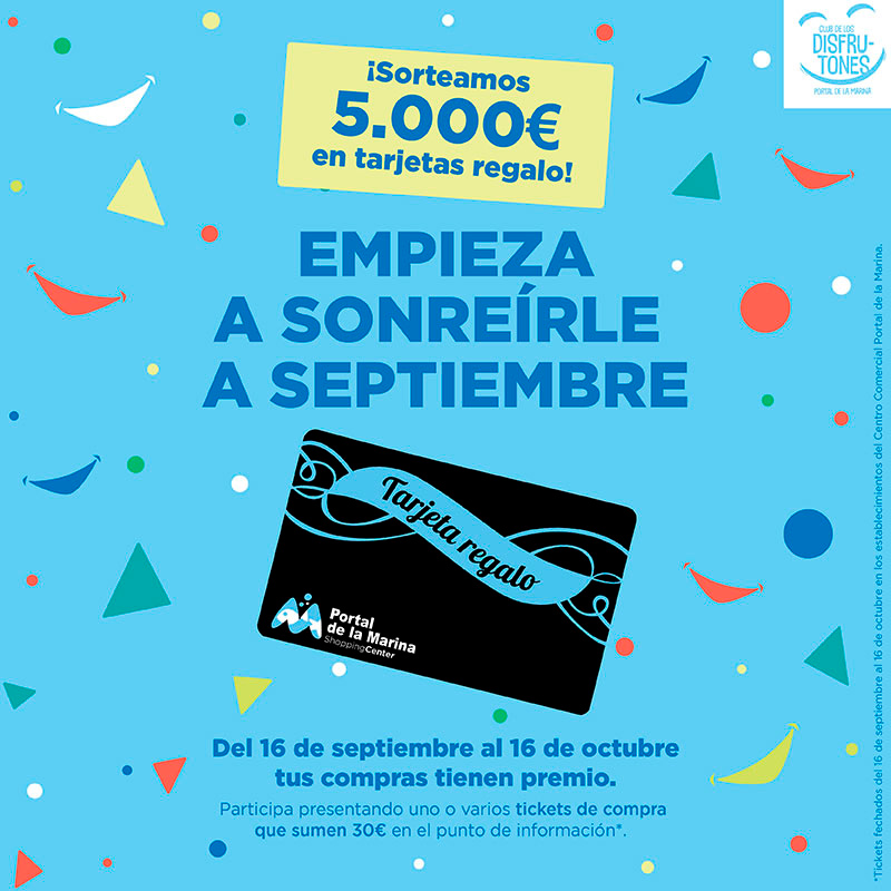 ¡Sorteamos 5.000 € en tarjetas regalo! | Centro Comercial Portal de la ... ¡Sorteamos 5.000 € en tarjetas regalo! | Centro Comercial Portal de la ...